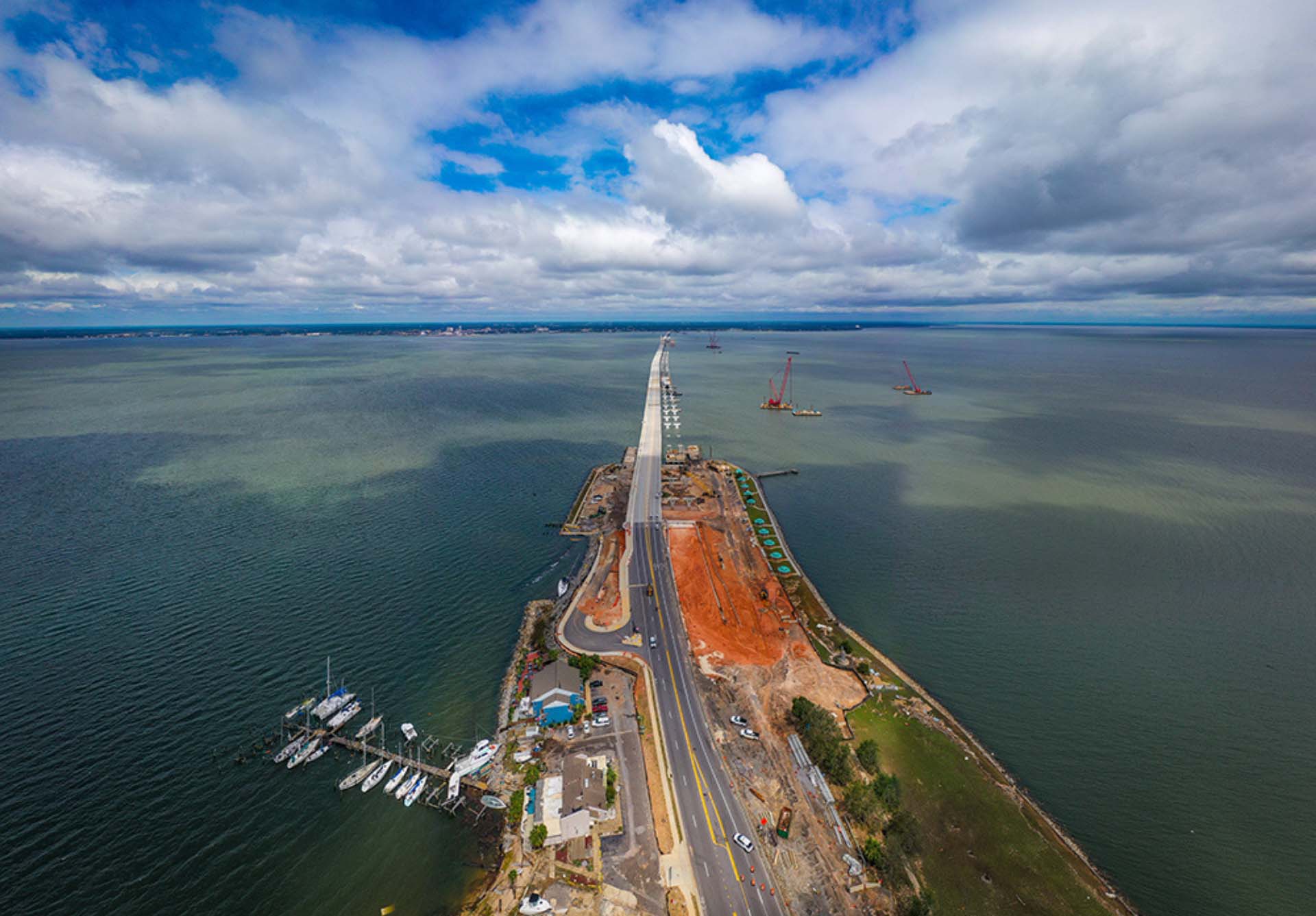 Skanska Barge Damage To Pensacola's Three Mile Bridge